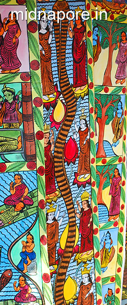 Pot Maya - Patachitra Festival, Naya, Pingla, Midnapur